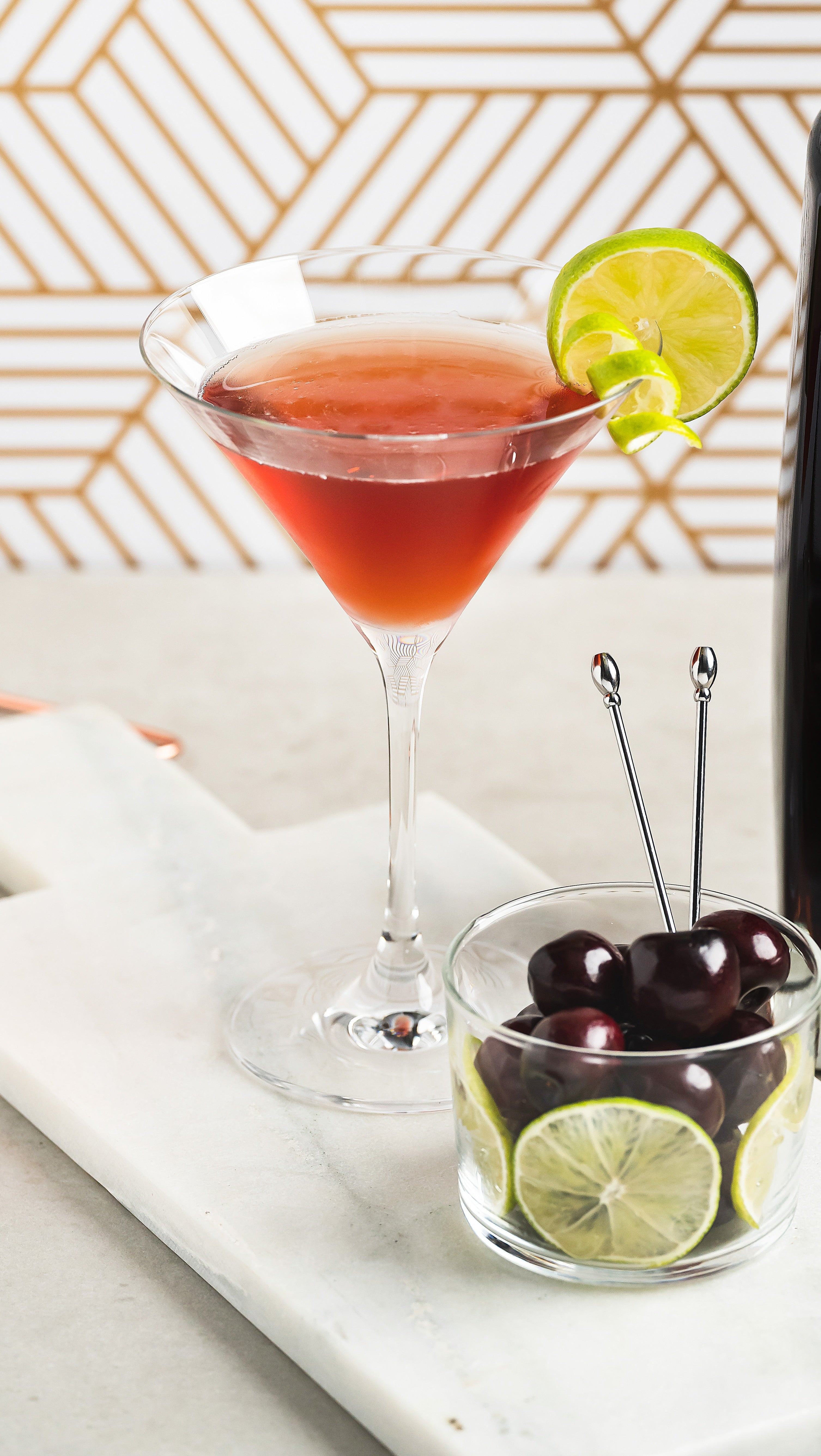 Cherry Cosmo Cocktail Recipe – Black Infusions